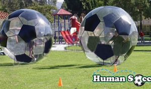Human Soccer Balls - i2k Inflatable